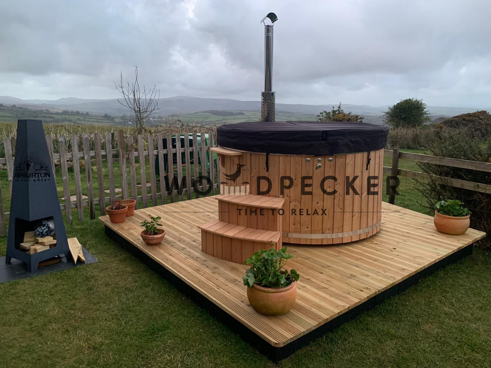 Hot tub PRIME / hot tub production / woodpecker ho tub